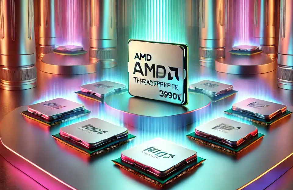 Top 5 AMD cpu Threadripper 3990x