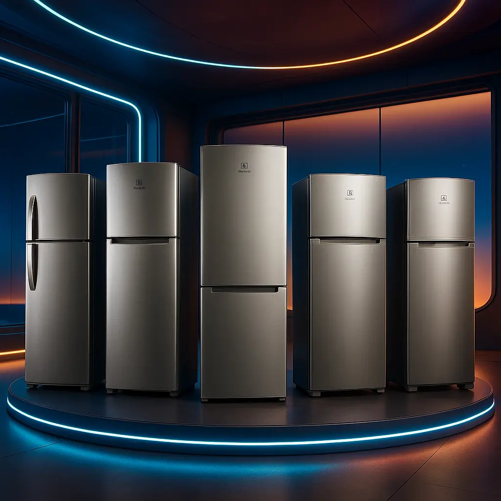 Cinco Principais Modelos de geladeira Electrolux simples