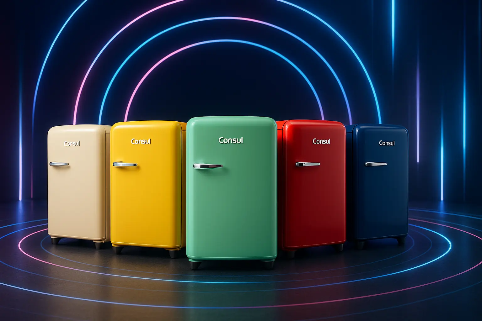 Top 5 Opções de frigobar consul retro