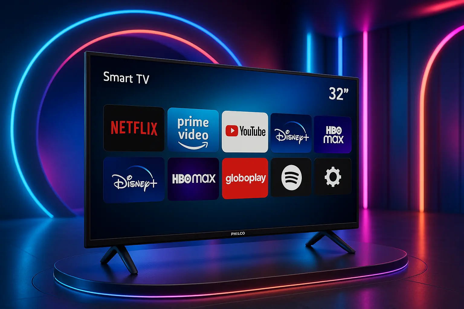 Top 5 TV 32 polegadas smart Philco