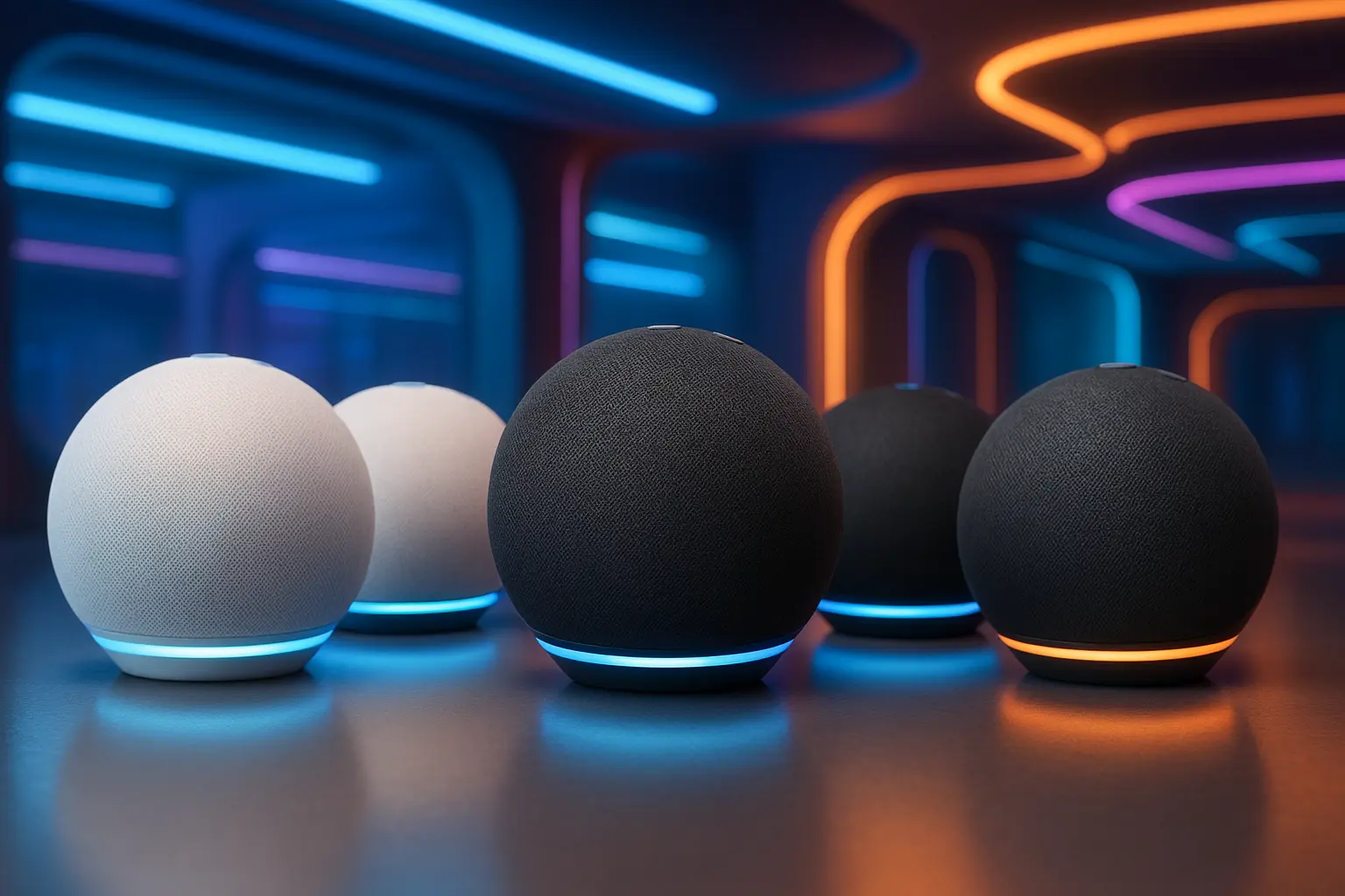 Cinco Melhores Modelos de Echo Dot 5ª geracao