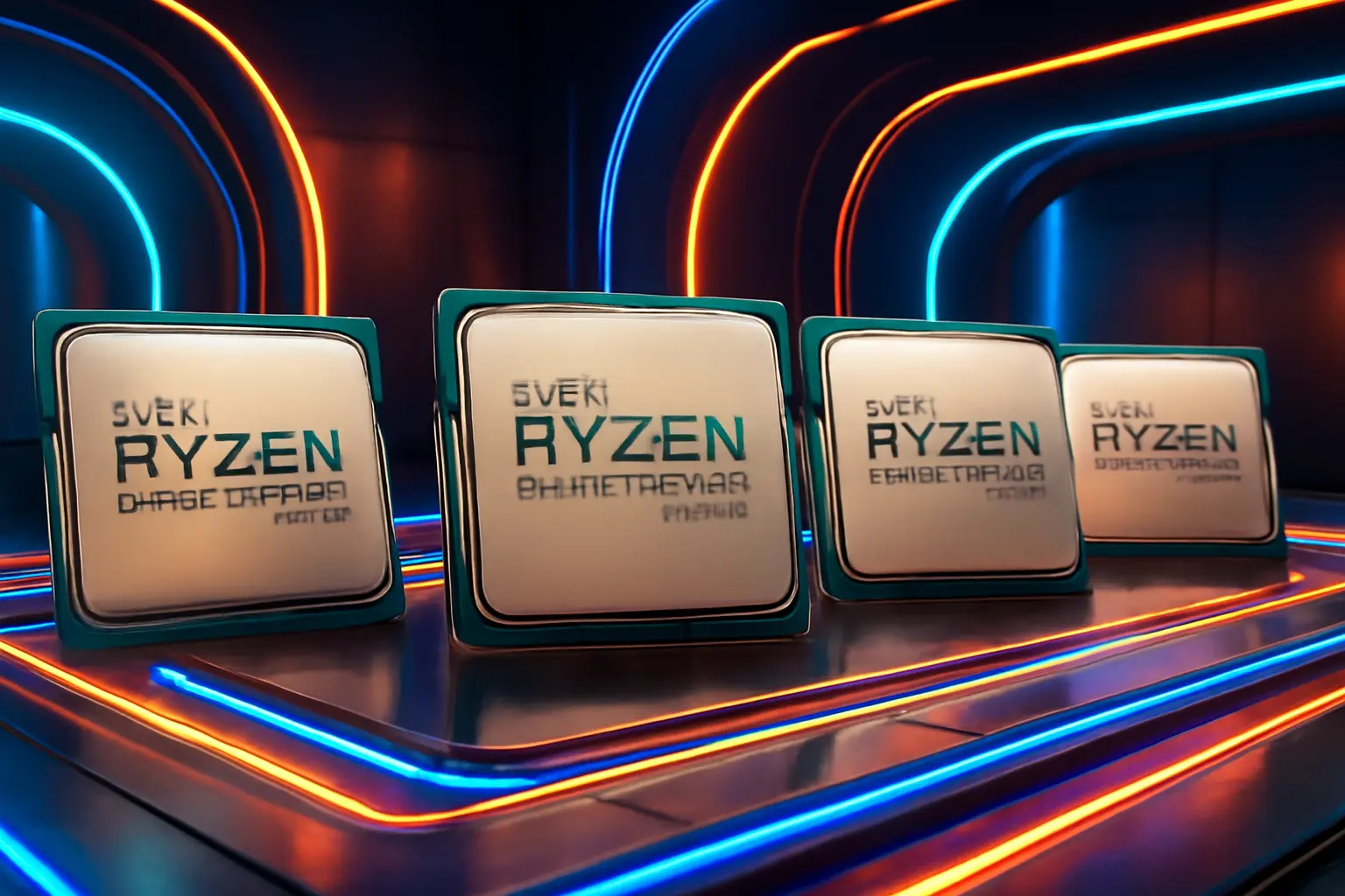 Cinco Principais Modelos de processador AMD Ryzen Threadripper pro 7985wx