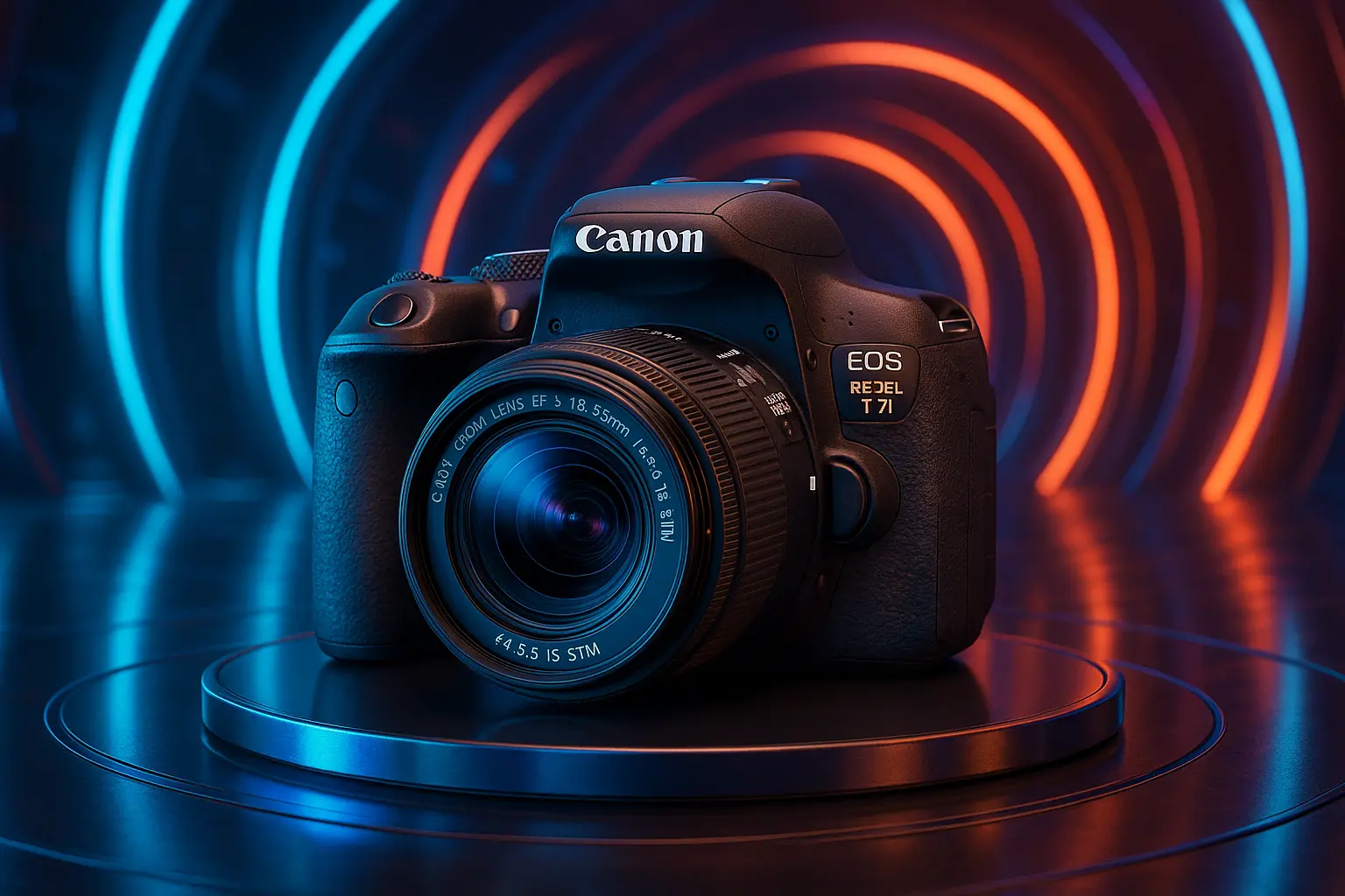 Principais Cinco camera t7i