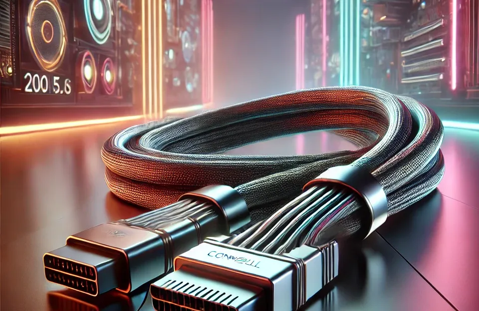 ConnBull Cabo Riser PCIE 5.0 com 128GB/s e 200mm